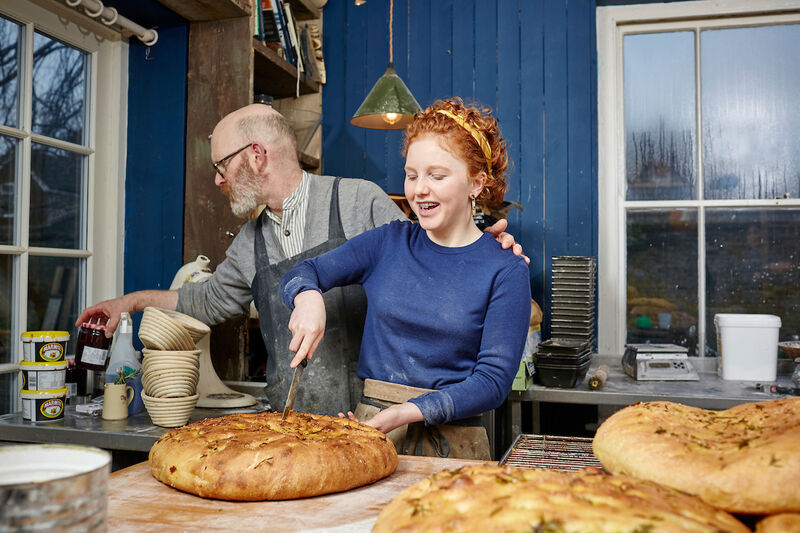 How baking bread with her dad lifted Kitty Tait out of depression