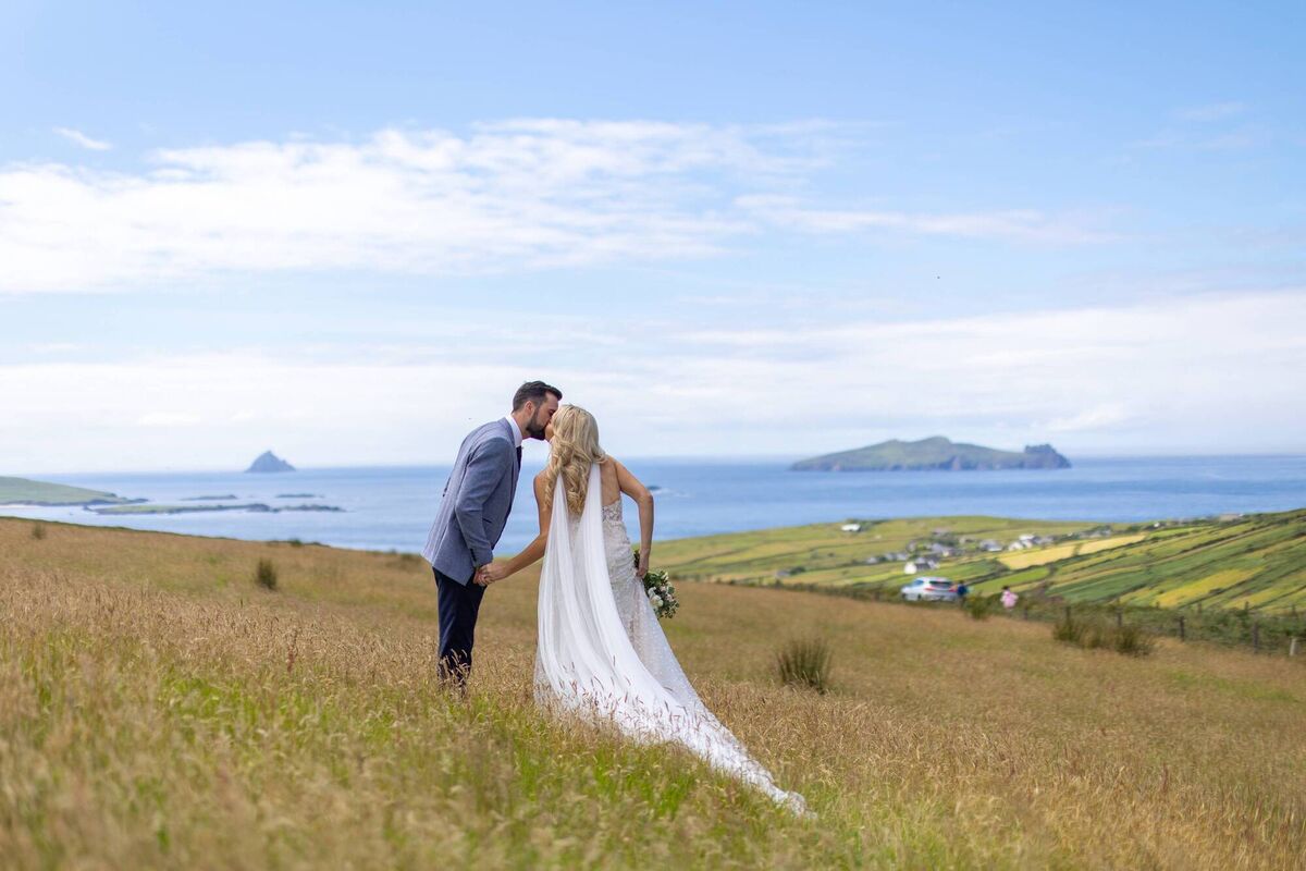 Wedding of the Week: Into the west for Danielle and Stephen