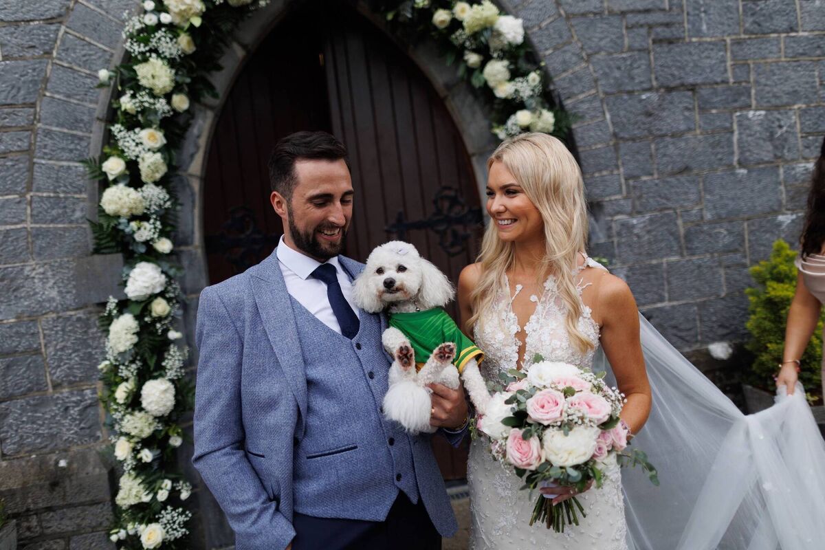 Wedding of the Week: Into the west for Danielle and Stephen