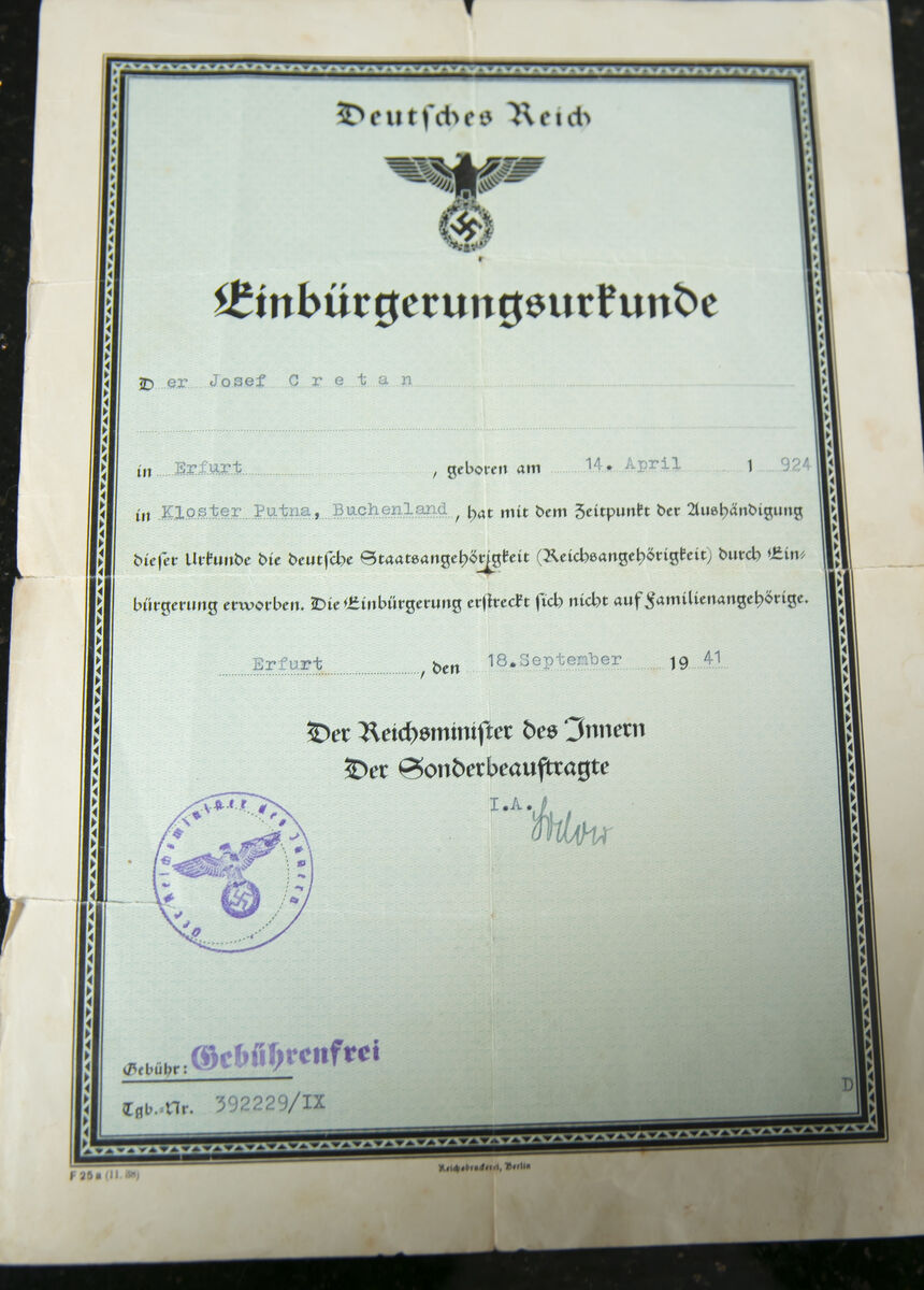 Letters show Romanian's remarkable journey from war to Waterford Crystal