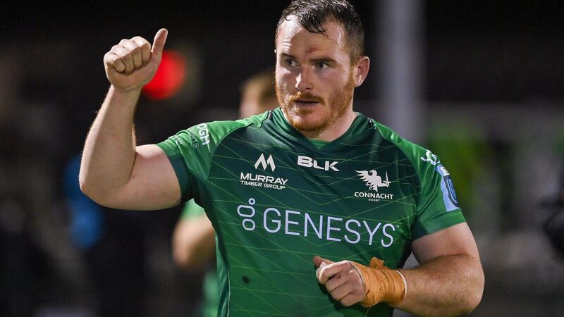 Connacht's Peter Dooley a doubt for Friday's clash with Scarlets