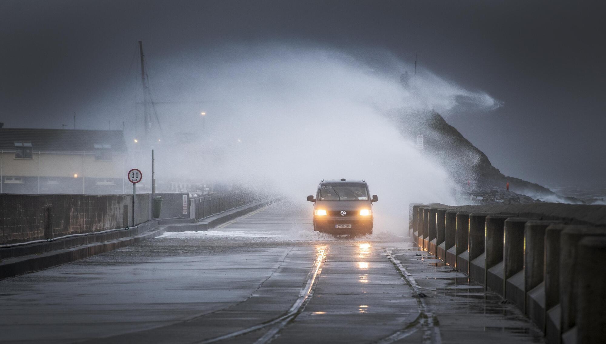 'Disruptive' conditions ahead as wind and rain warning comes into effect