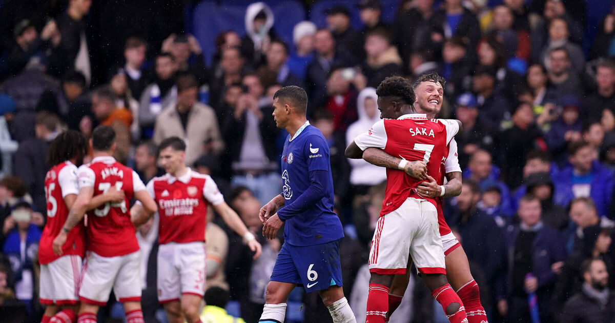 London is red? Arsenal a level above Chelsea at the Bridge