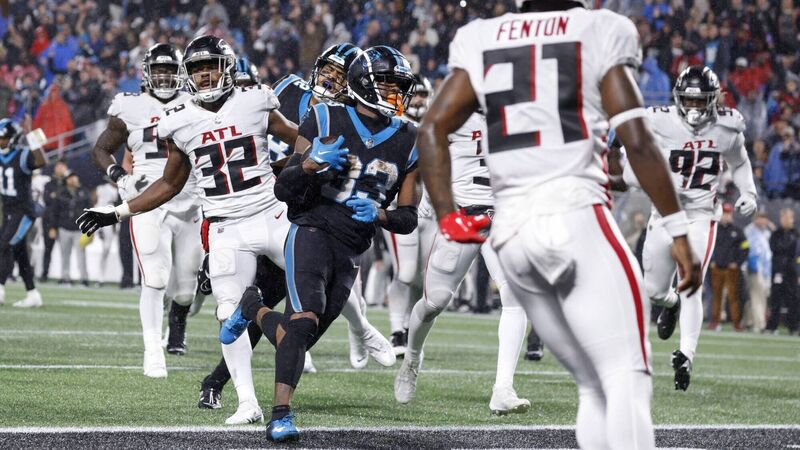 D’Onta Foreman powers Carolina Panthers past the Atlanta Falcons