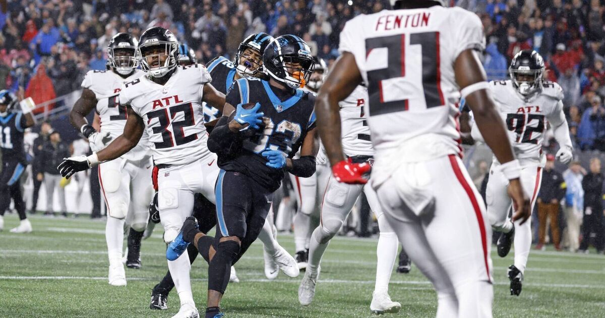 D’Onta Foreman powers Carolina Panthers past the Atlanta Falcons