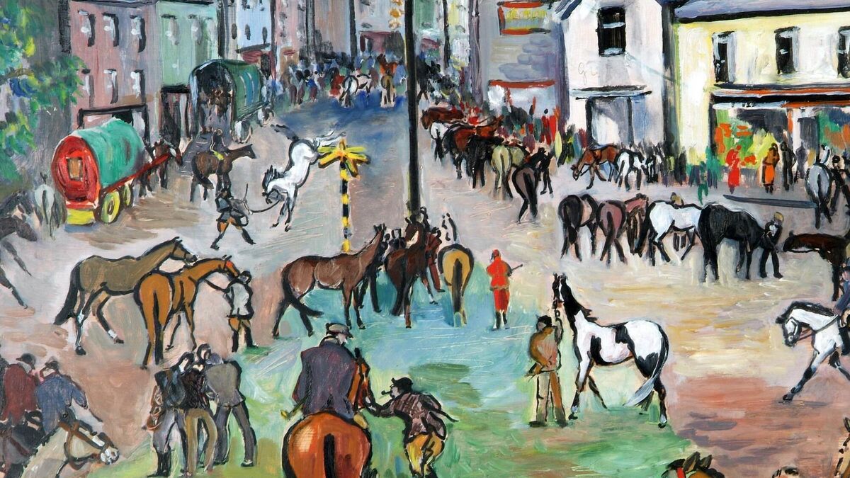 Munster in 30 Artworks, No 27: Cahirmee Fair, by Glanmire-born artist ...