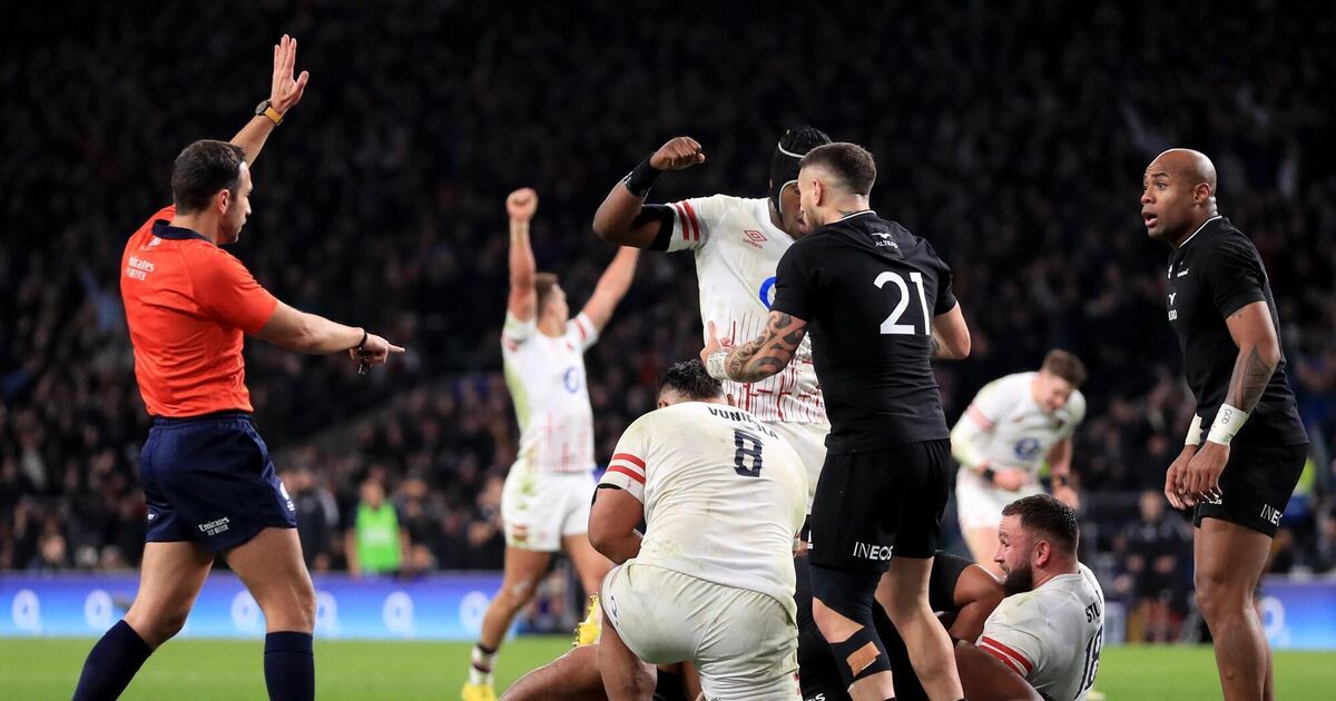 Improbable England comeback earns dramatic draw with All Blacks