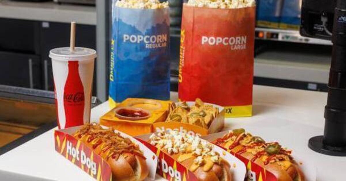 You can now get popcorn hot dogs in Mahon point cinema