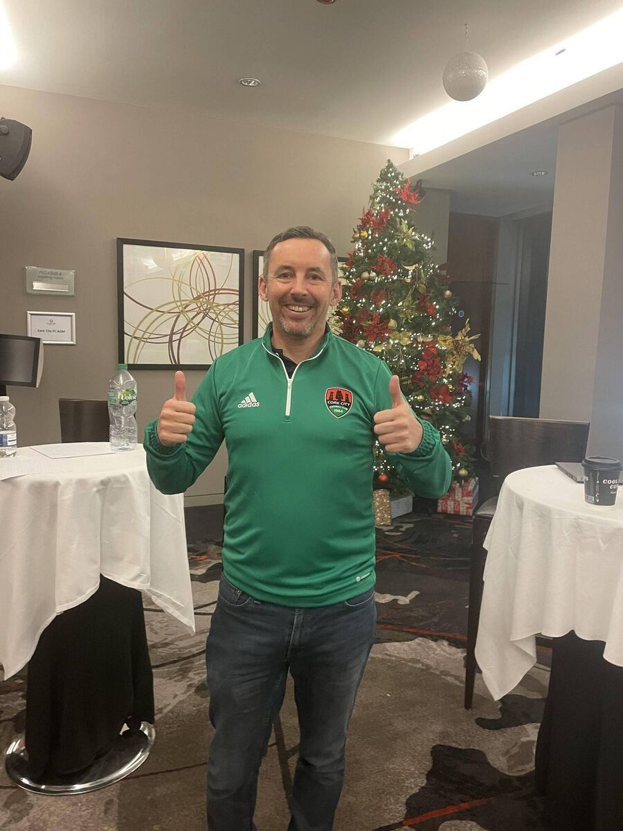 Cork City members rubberstamp Dermot Usher takeover