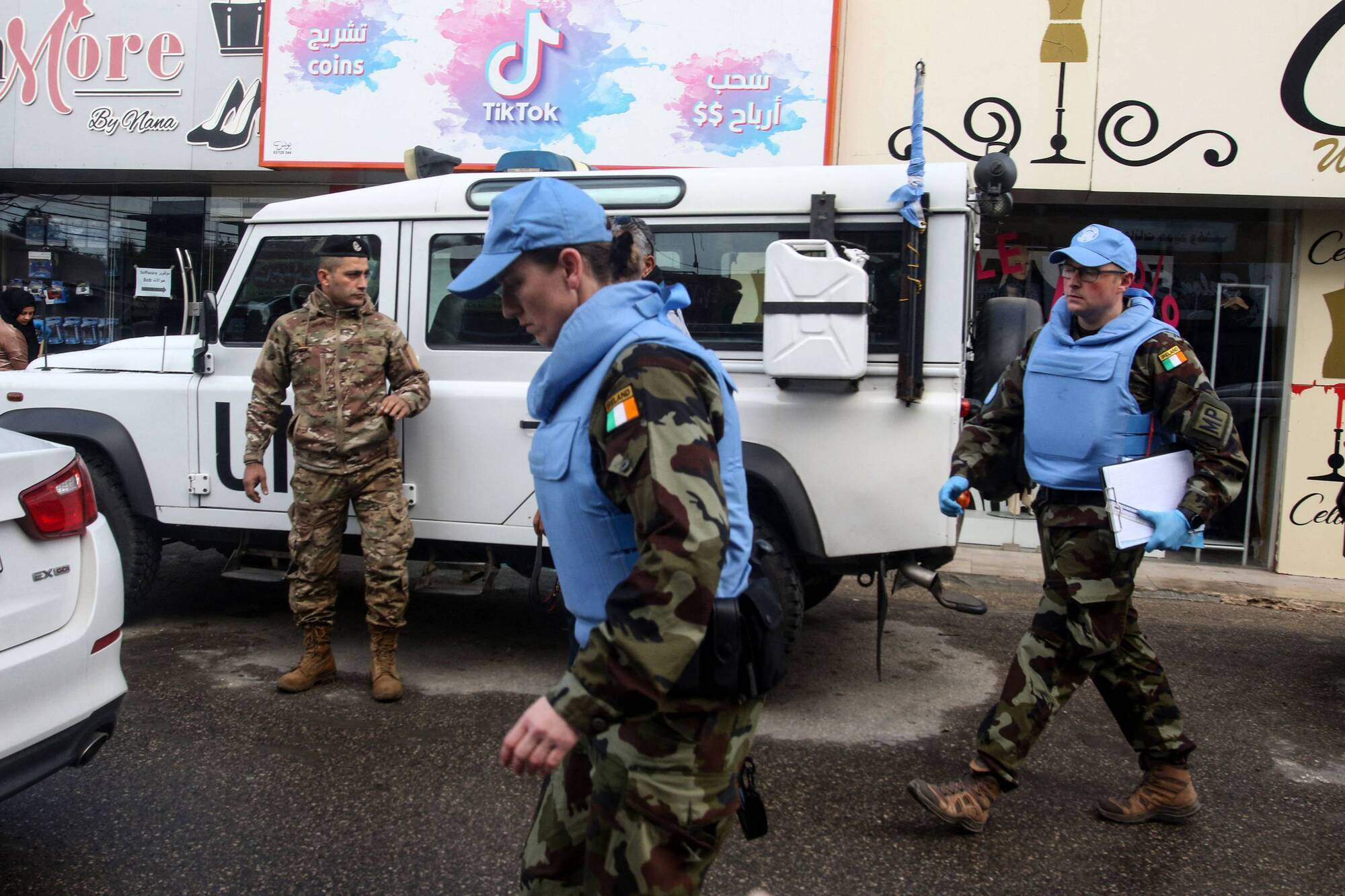 Irish peacekeepers live on high alert, ready for any sudden escalation