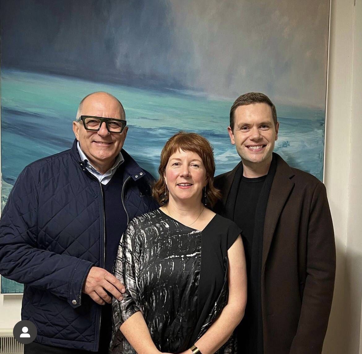 Cork artist decks the halls for the festive season in Douglas Street