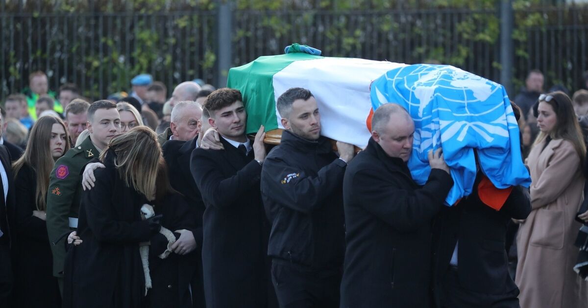 'I will love you forever, son': Mother of Pte Seán Rooney pays tribute ...