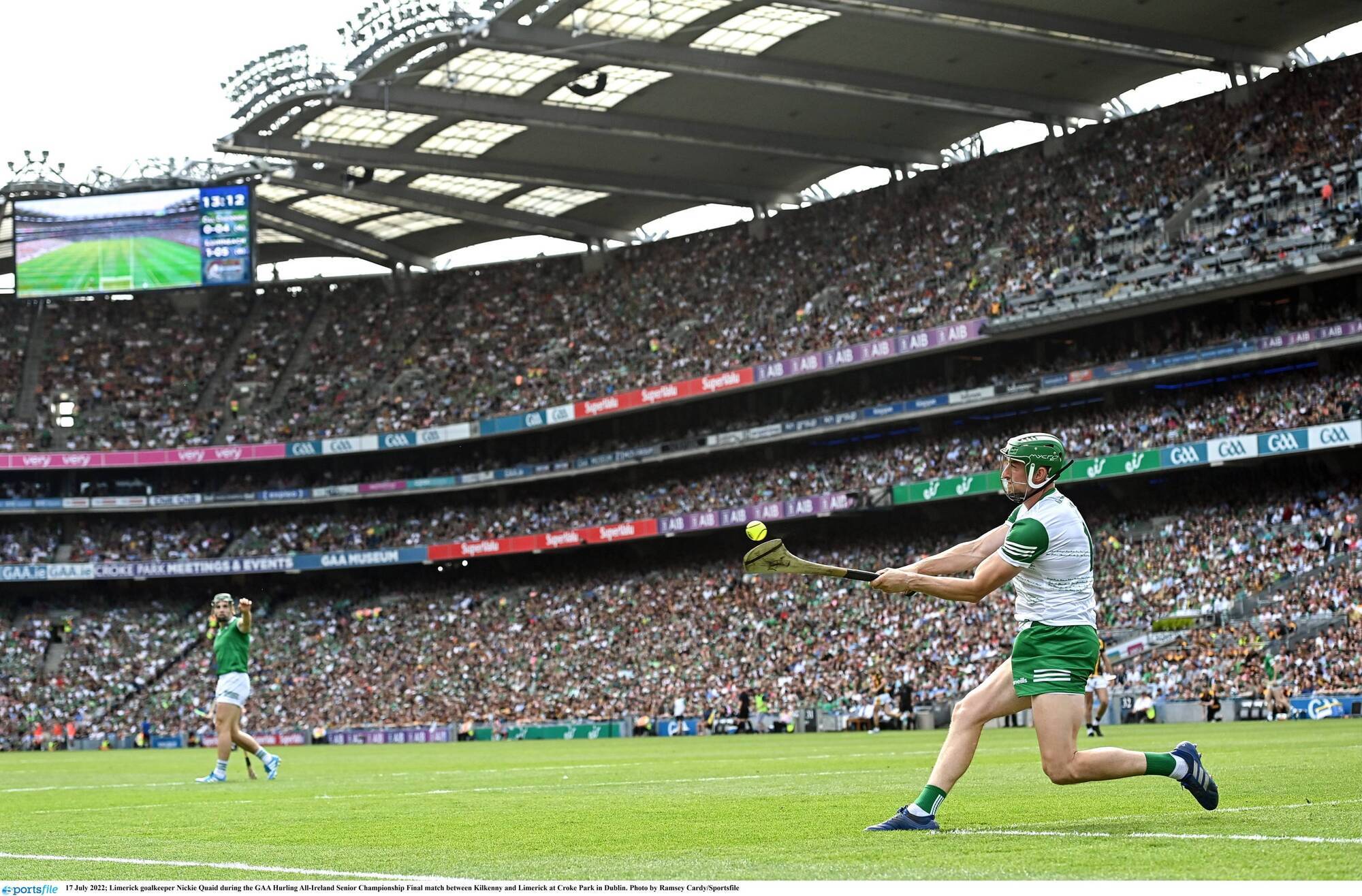 Last man standing: Nickie Quaid still enjoying his Treaty adventure