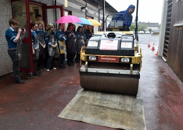 It’s full-steam ahead for students’ art project