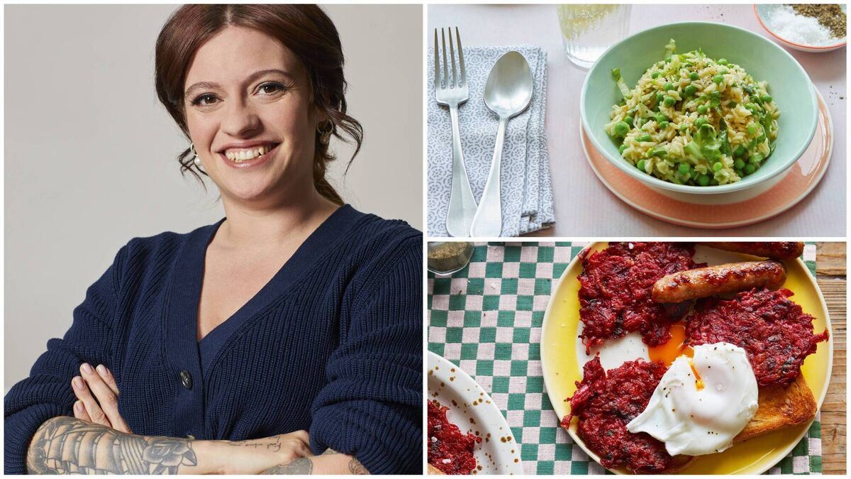Jack Monroe's Thrifty Kitchen: Recipes for veg-peel fritters and a risotto with peas and lettuce