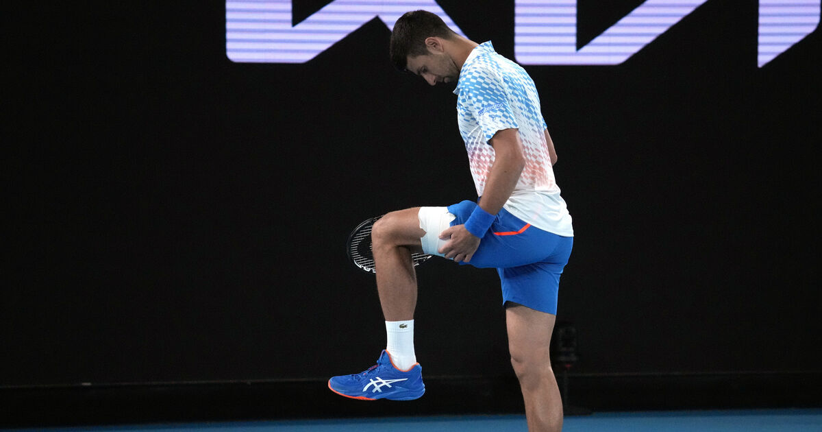 Djokovic taking hamstring injury ‘day to day’ as he progresses in Melbourne