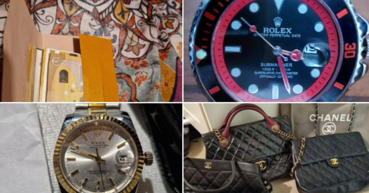 Luxury goods and cash seized in nationwide money laundering search ...