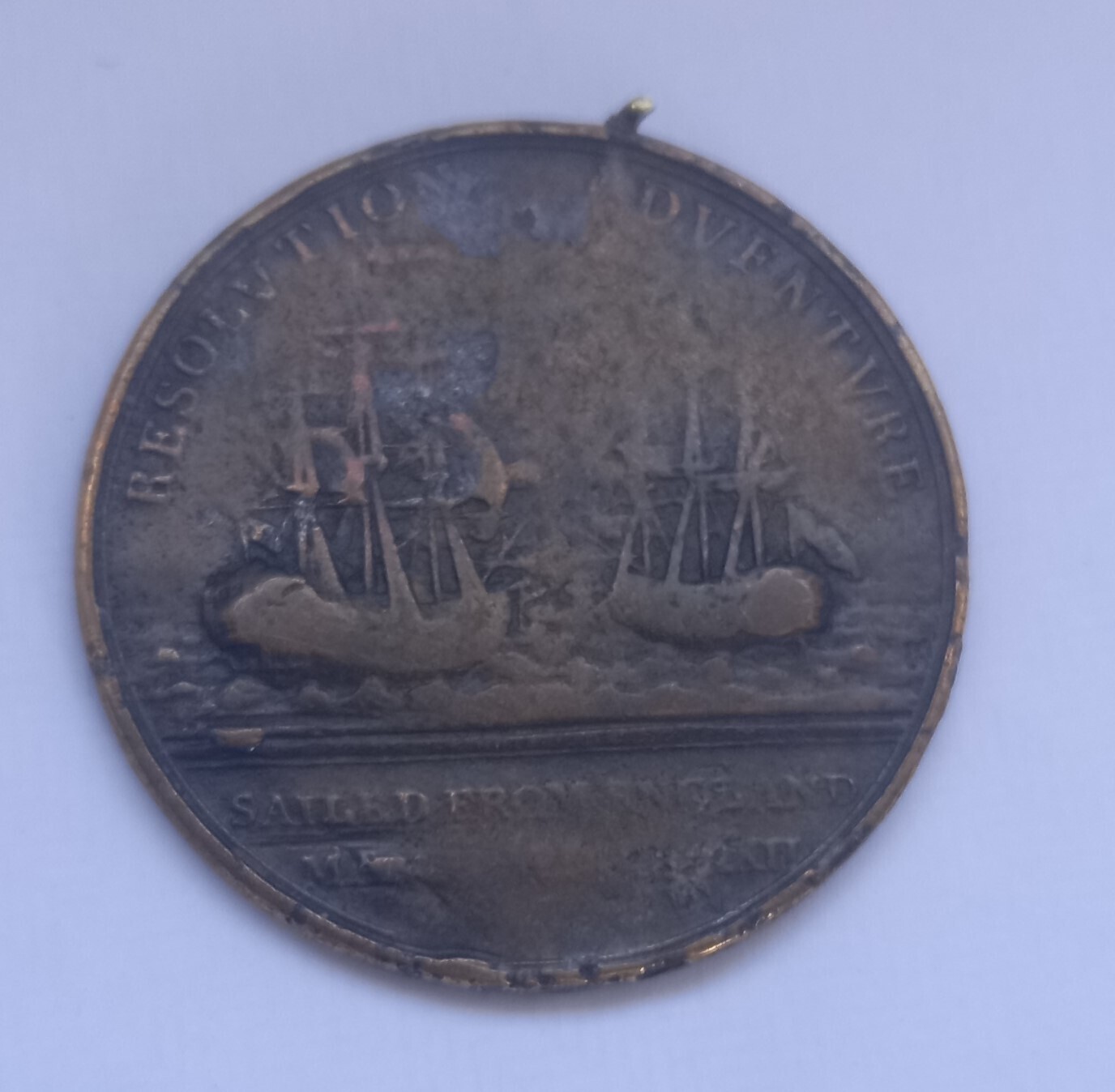 Captain Cook's Pacific Island medal makes voyage to Galway