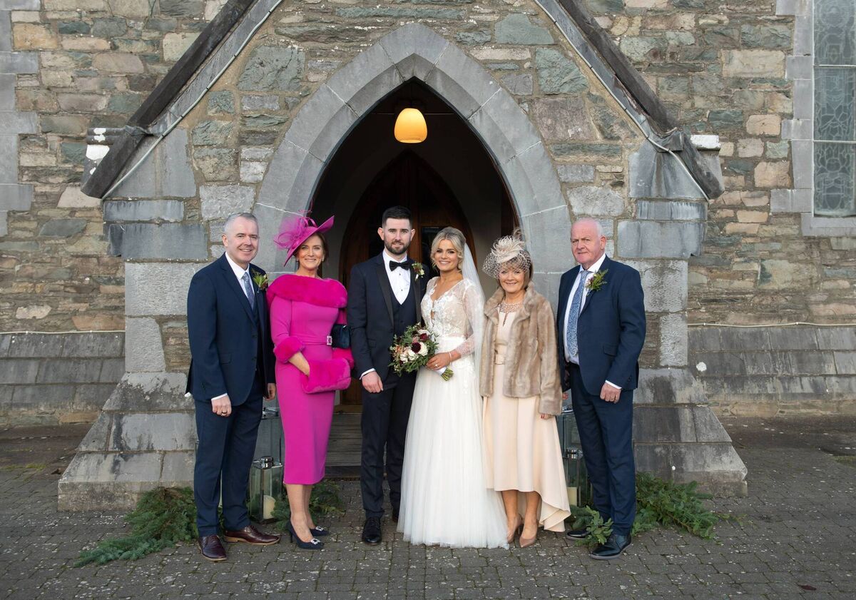 Wedding of the week: Midwife Orlaith and Garda Dan met at a ball — and ...