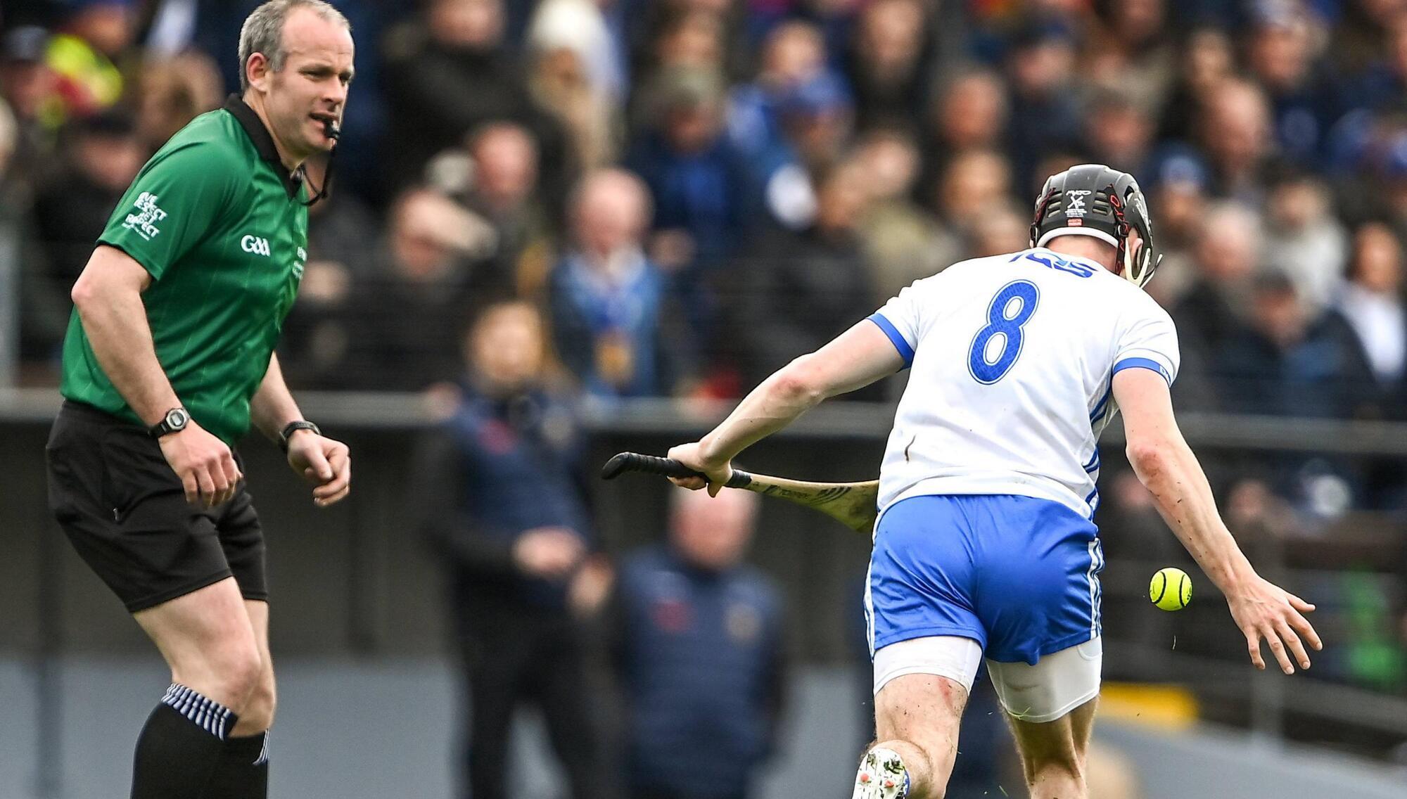 Hurling referees to clamp down on thrown hand-passes