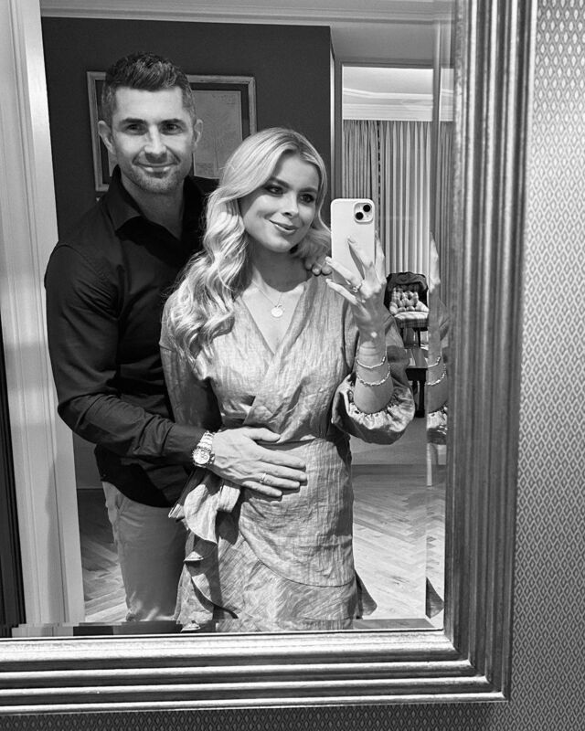Jess Redden and Rob Kearney expecting first child
