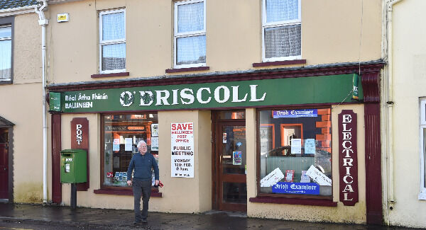 Locals urged to play role in saving West Cork post office