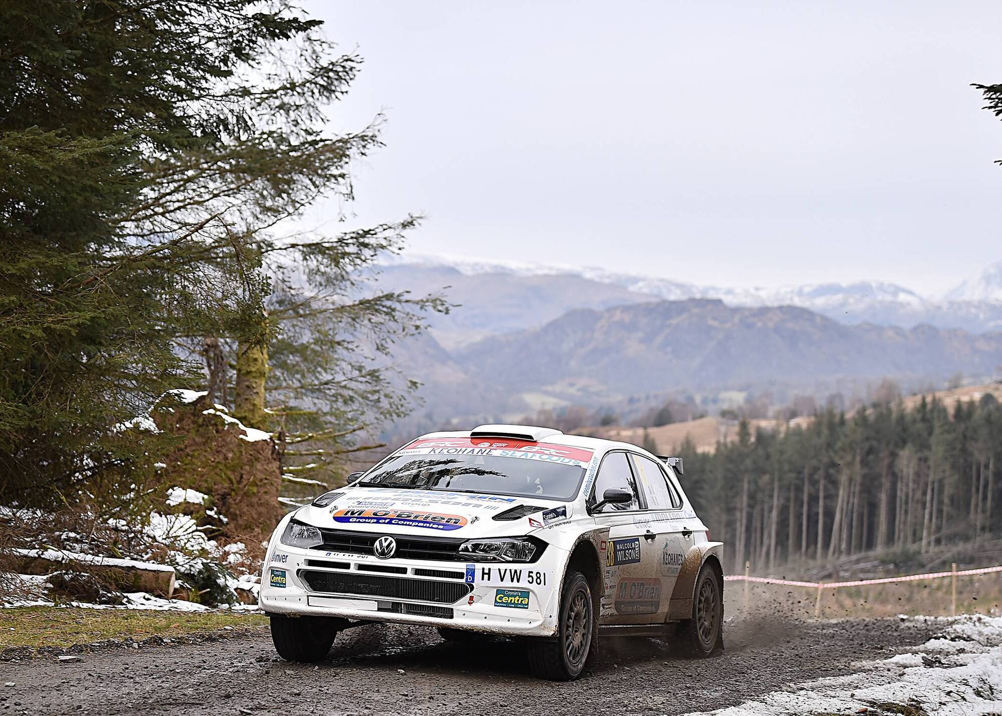 Cronin salvages second place finish on British Rally Championship ...