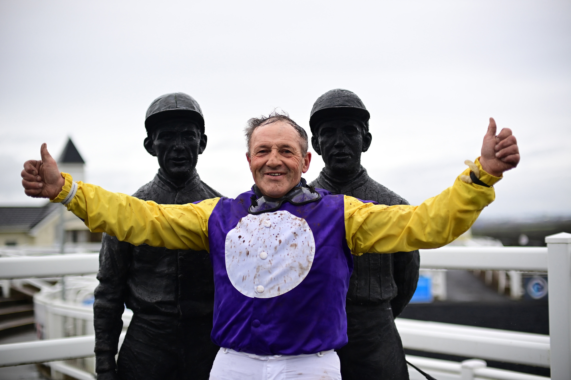 66-year-old jockey Liam Burke proves age is no barrier to success with ...