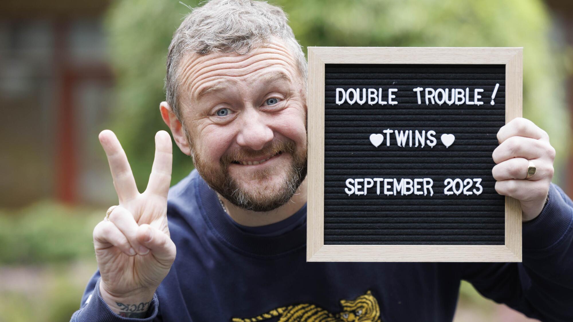 'I'm becoming a dad': PJ Gallagher expecting twins with partner Kelly