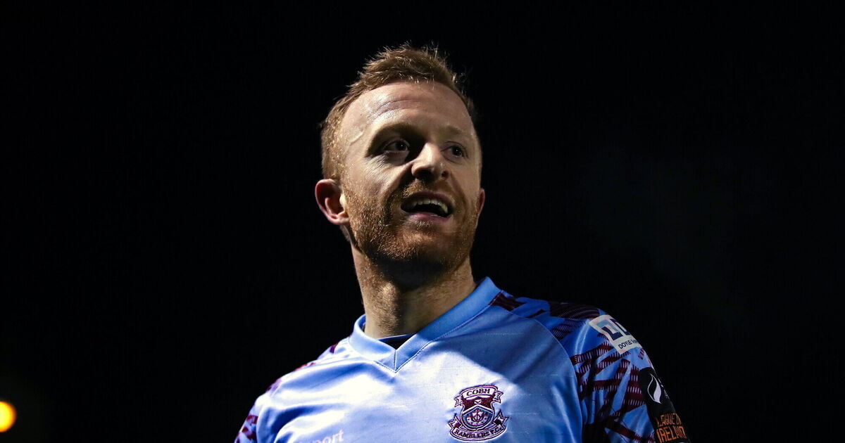 Balance key as Jack Doherty delivering with Cobh Ramblers