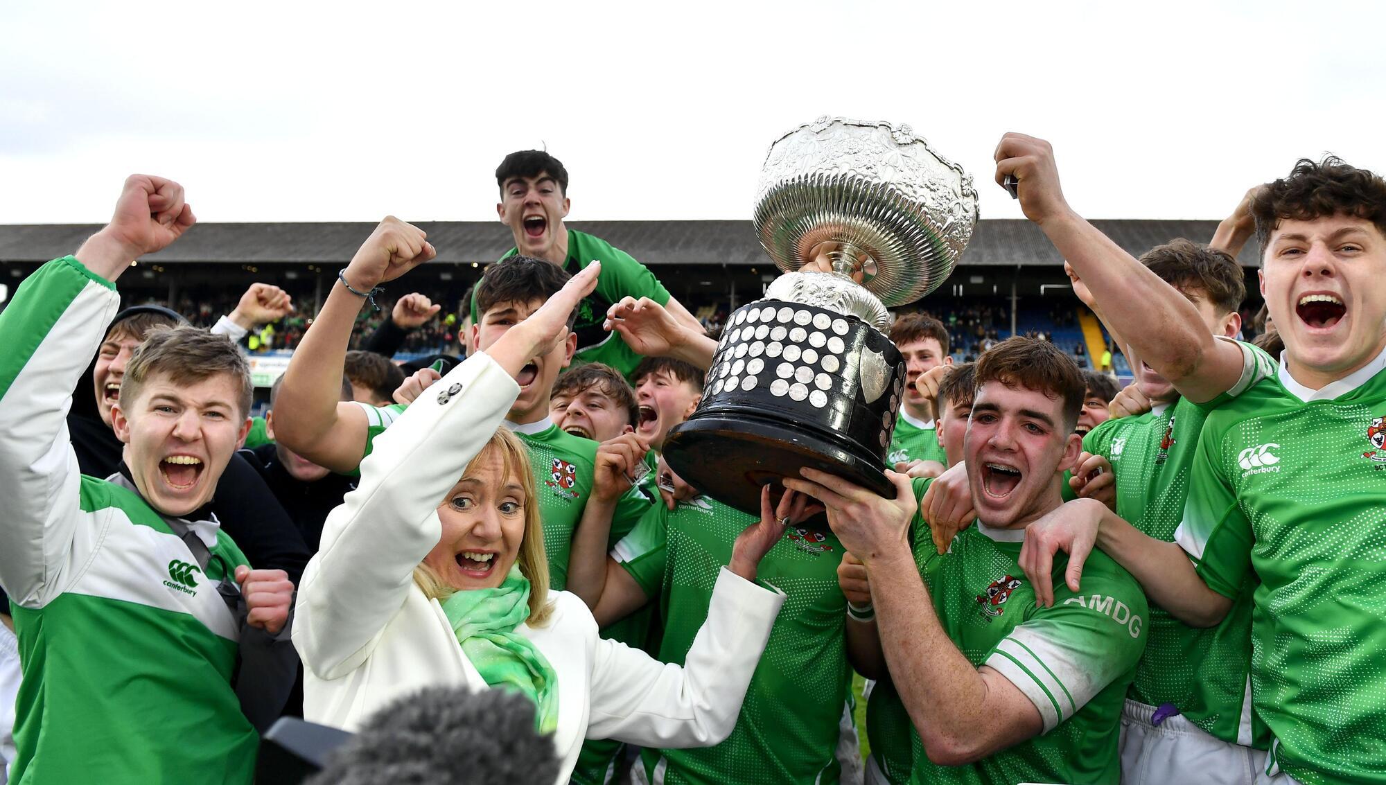 Tom Wyley the hero as Gonzaga College land first Leinster Schools ...
