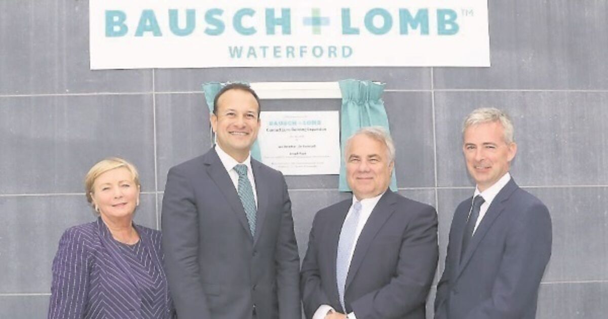 Bausch + Lomb open €85m facility three years after closure threat