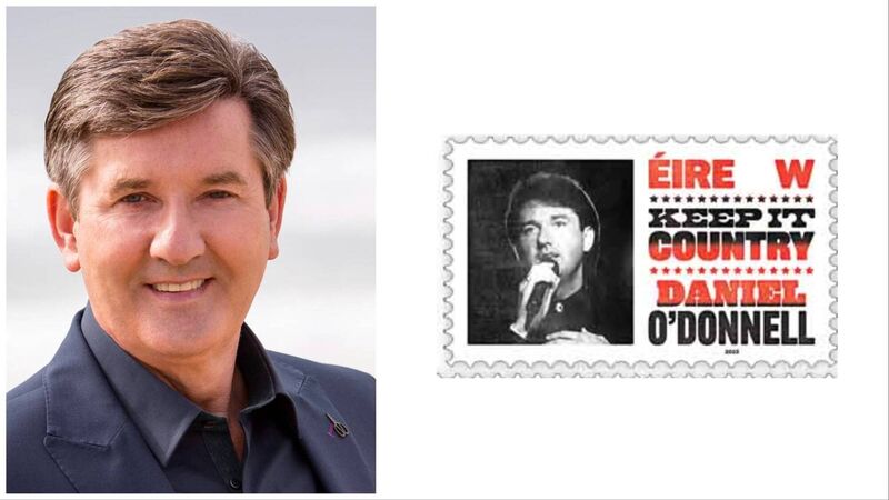 Daniel O'Donnell 'never imagined' getting his own An Post stamp