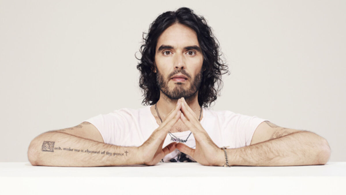 Russell Brand Hand Tattoo