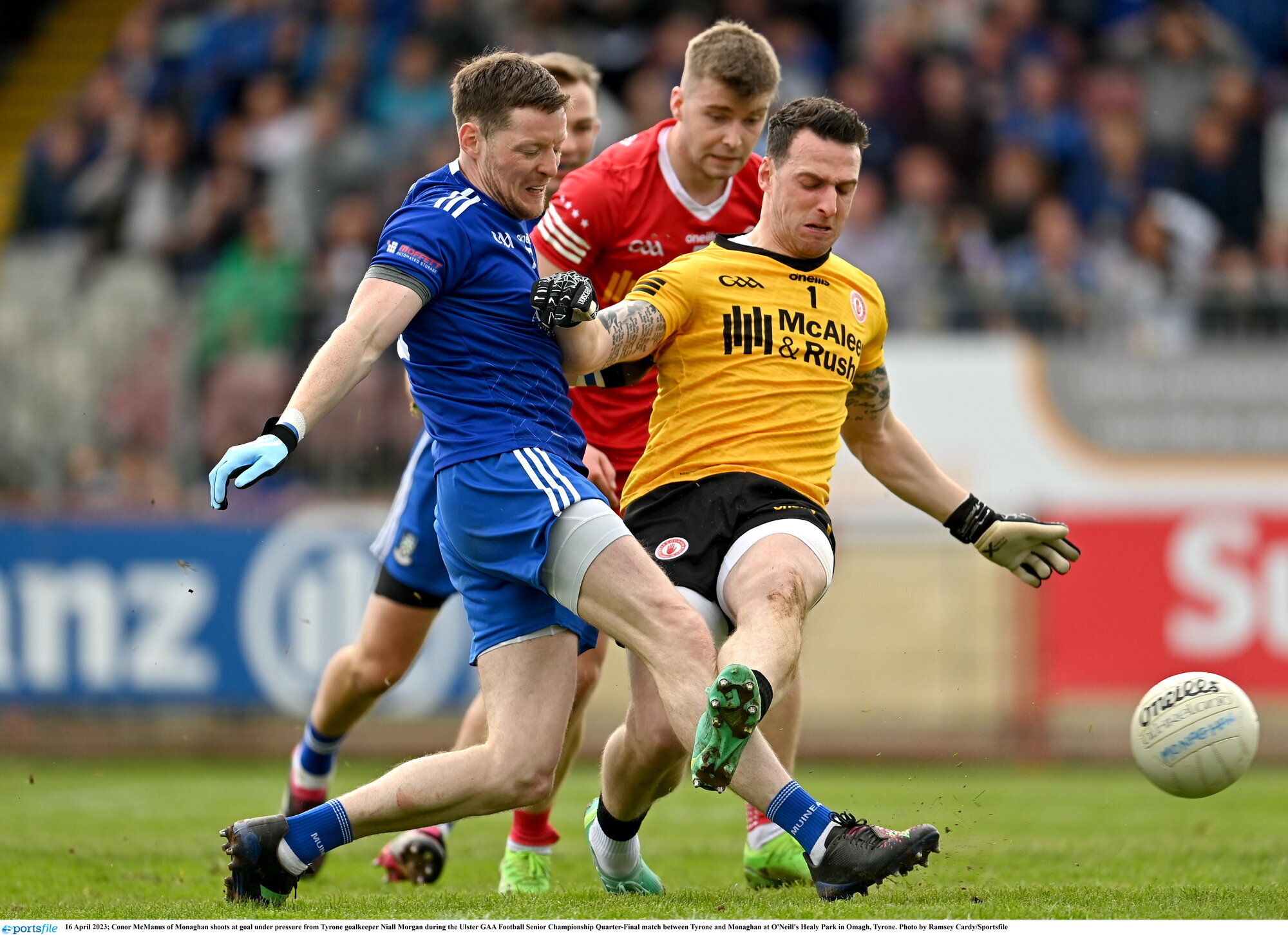 Monaghan snatch victory in injury time to defeat Tyrone