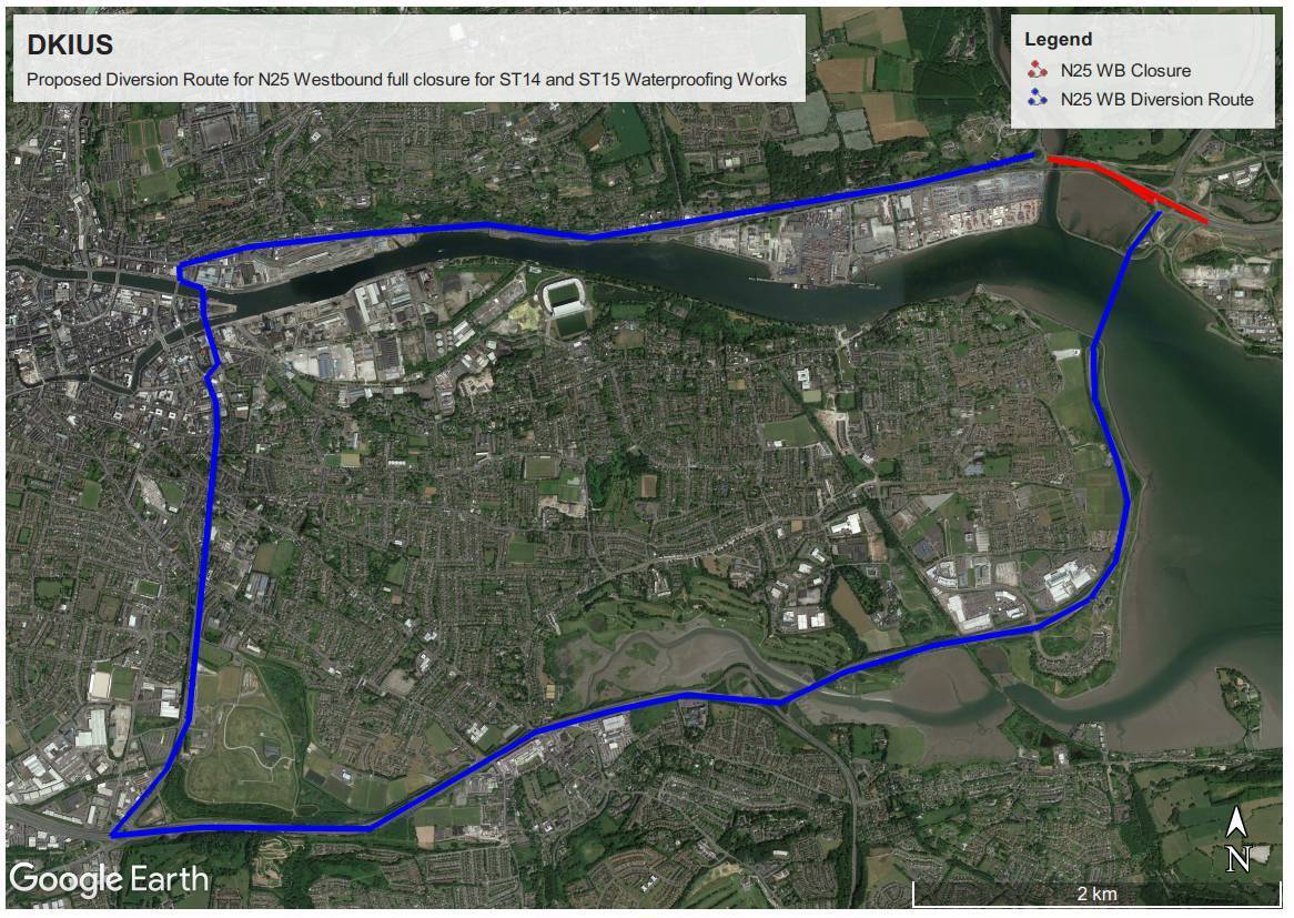 Cork motorists set to face significant diversion during 24-hour road ...