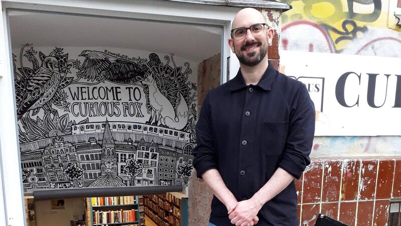 Books Are My Business: David Gordon, The Curious Fox Bookshop, Berlin