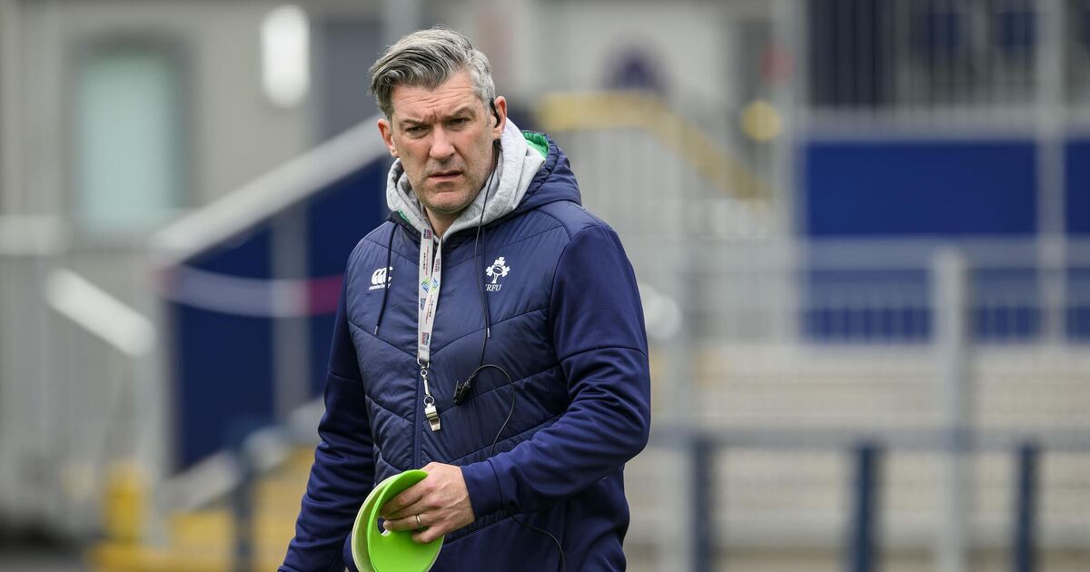 Ireland head coach Greg McWilliams tells players he is done