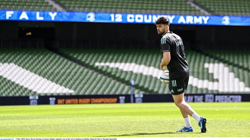 Harry Byrne and Leinster aiming to show Sharks who's the boss