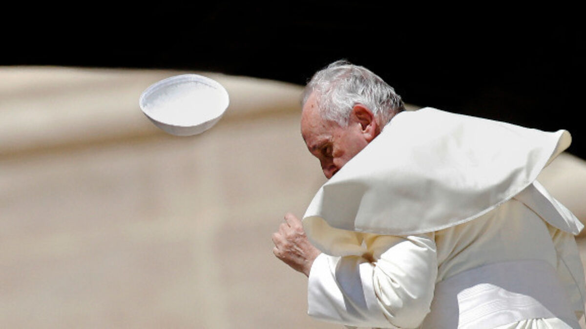 It shouldn’t be hats off to the Pope in August, but a cautious welcome