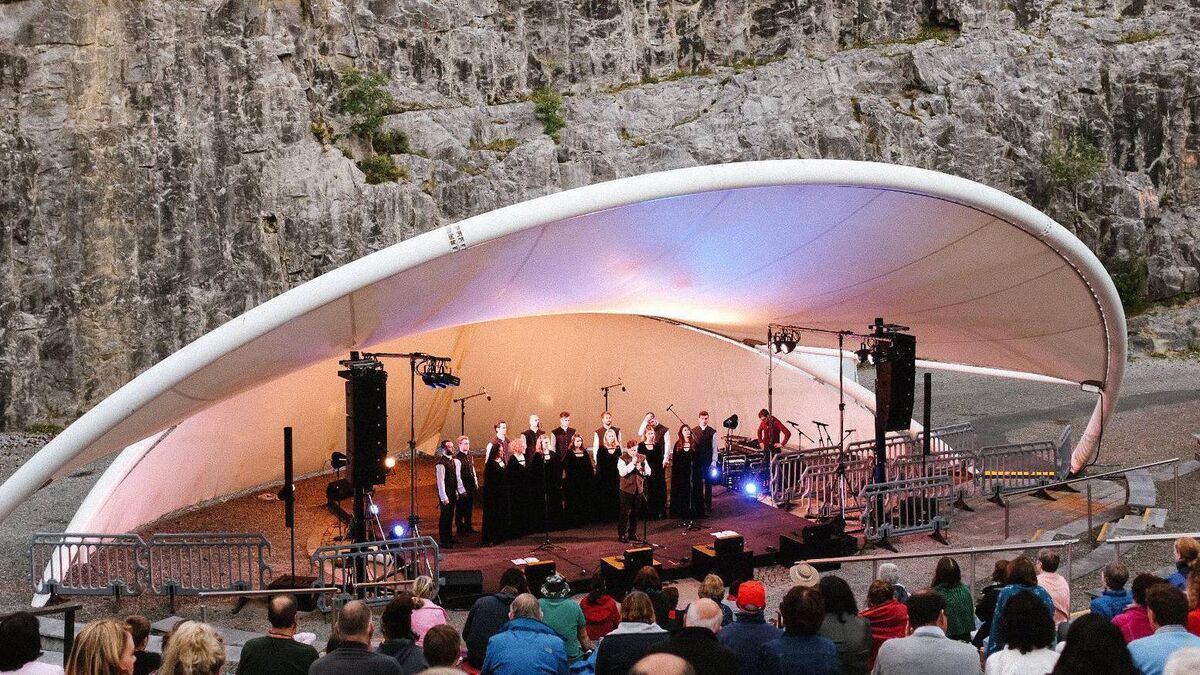 Ballykeeffe Amphitheatre: Rock-climbing meets rock 'n' roll