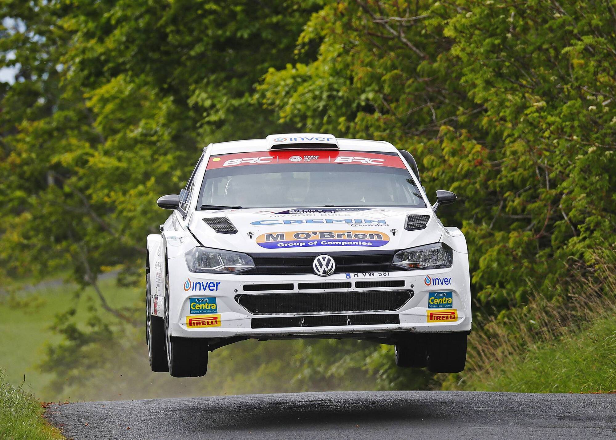 Cronin and Fourmaux go head-to-head at the Jim Clark Rally in Scotland