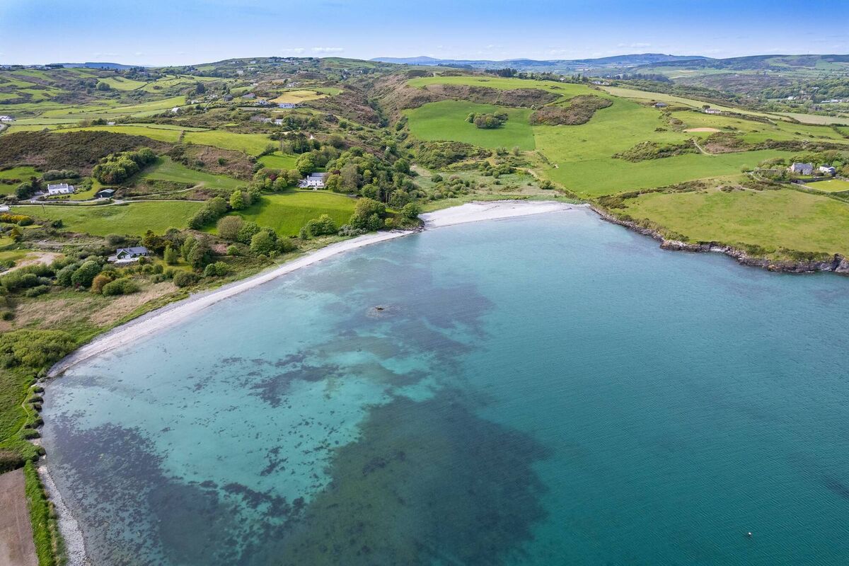 Half of a West Cork headland and a derelict farmhouse near Glandore can ...