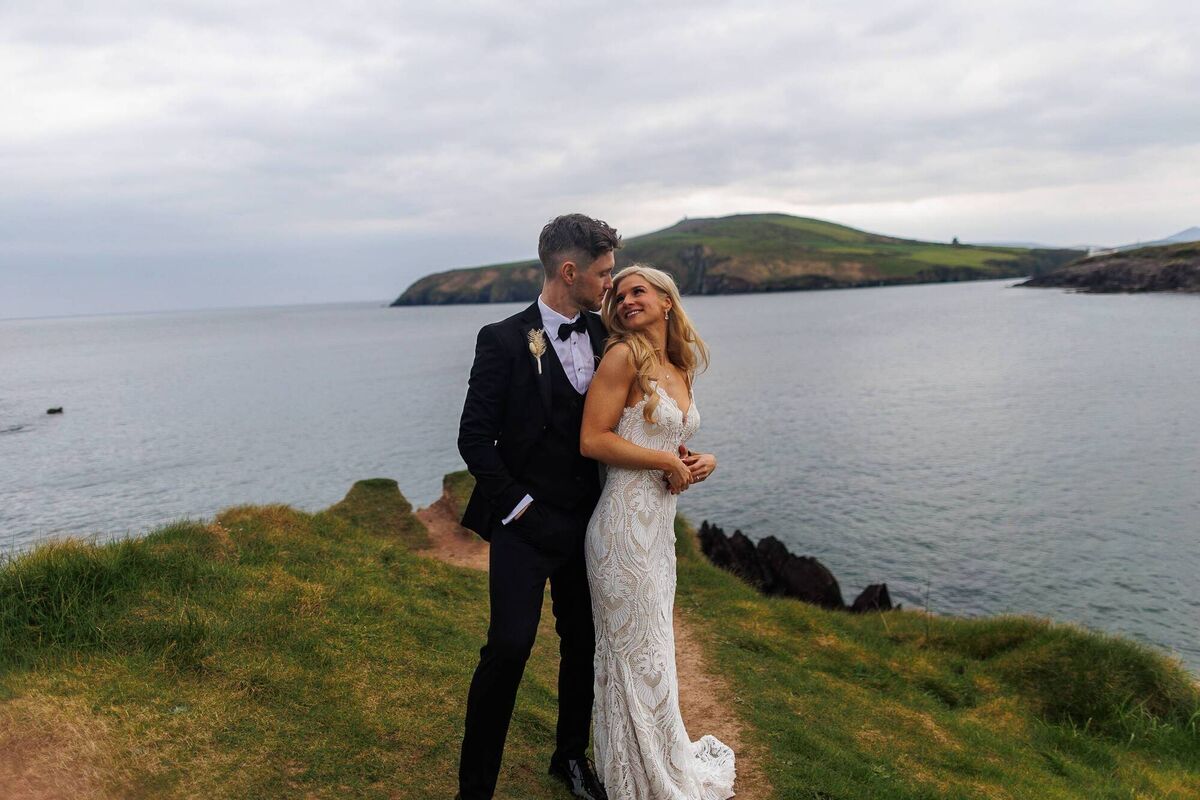 Wedding of the Week: Sun, sea and sand for Kerry's Keelin and Darren