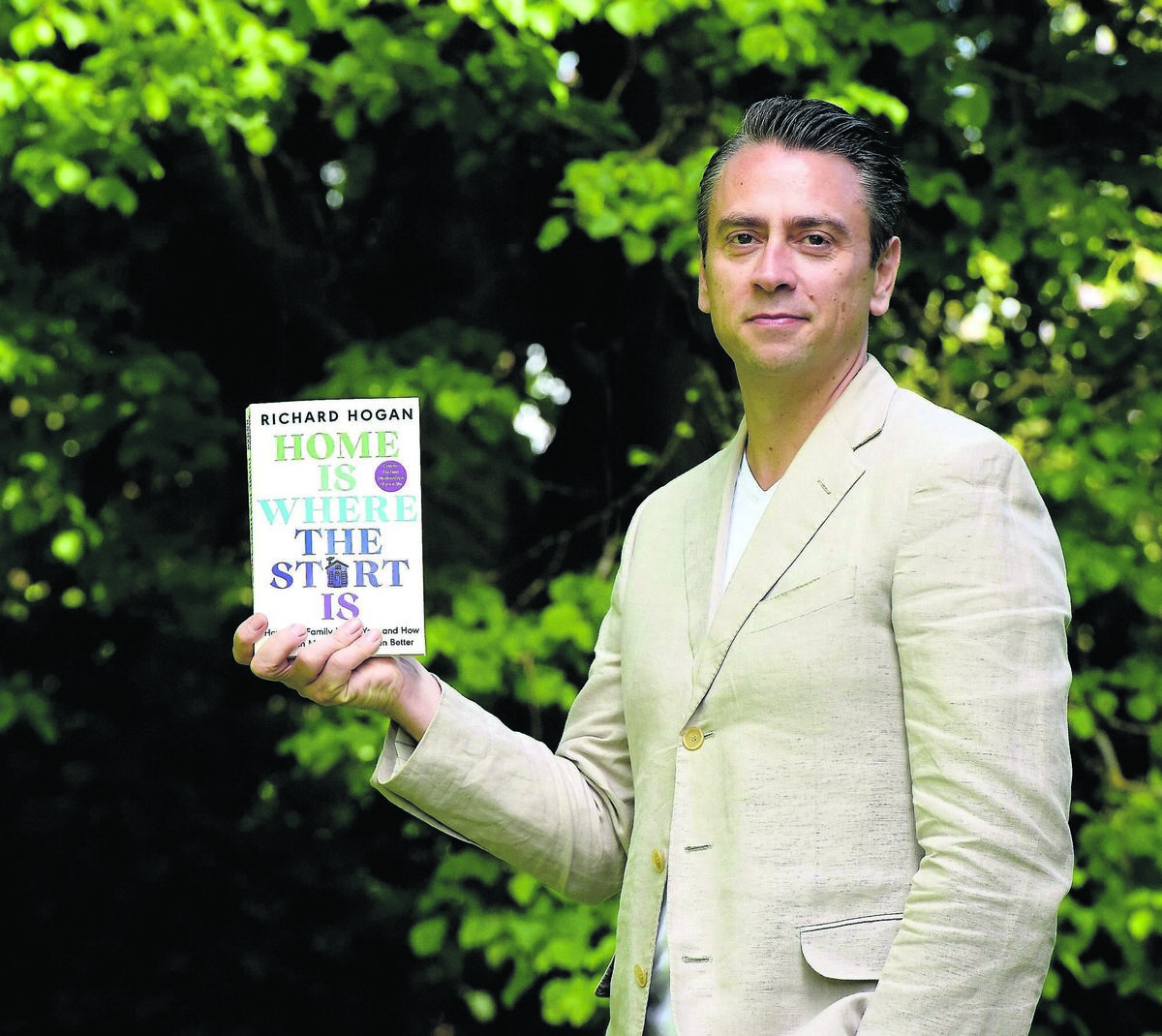 ‘I came out of a challenging home’: Richard Hogan on family dysfunction