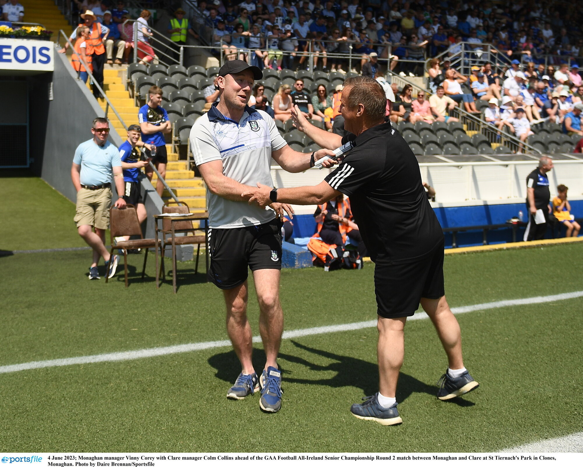 Colm Collins impressed with new structure but says it's time for shot clock