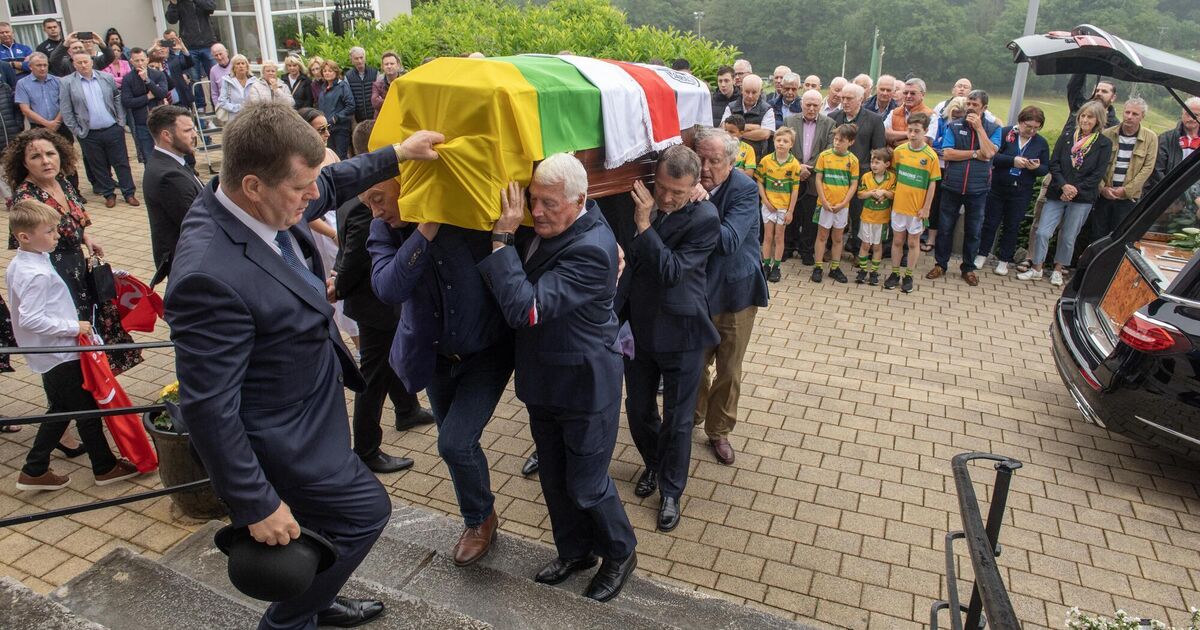 'A final leap into heaven': Sam Maguire and Liam MacCarthy cups held ...
