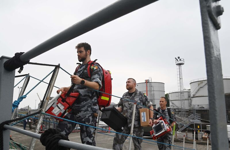 Irish Naval Service ship bound for Mediterranean on mission to prevent ...