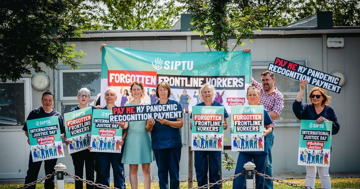 ‘Forgotten’ frontline workers demand pandemic recognition payment