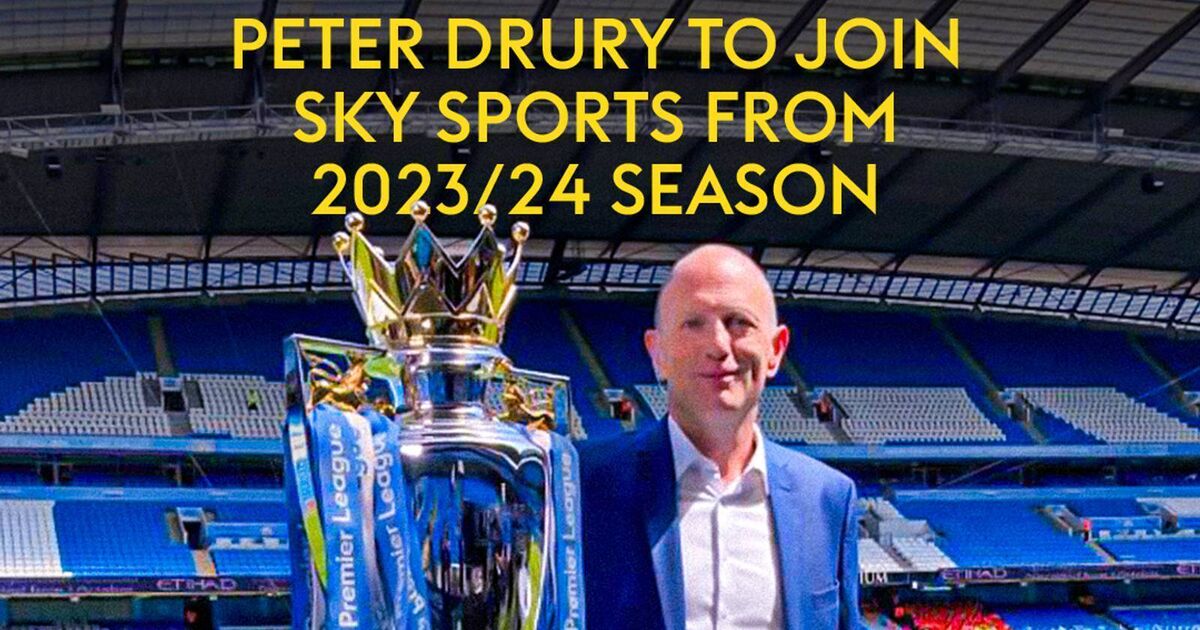 Peter Drury to replace Martin Tyler in Sky Sports' commentary box